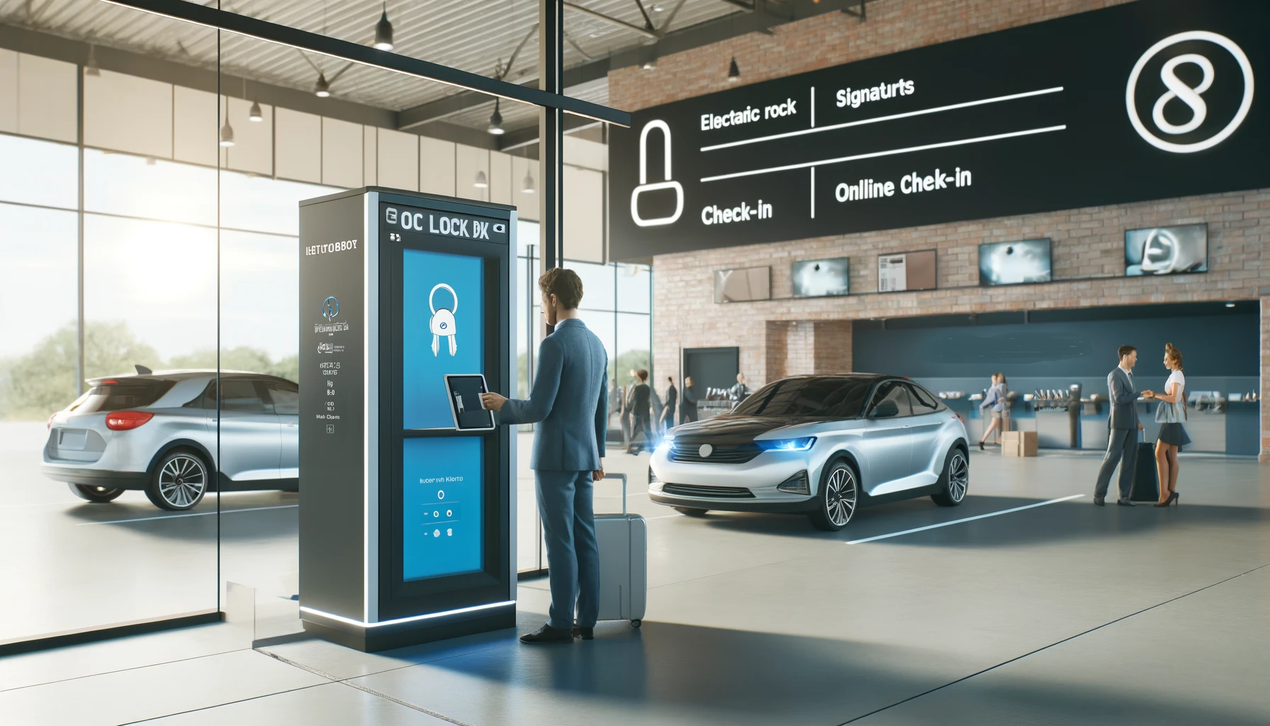 Fast & Efficient Car Rental Check-In with Hands-Free Pickup